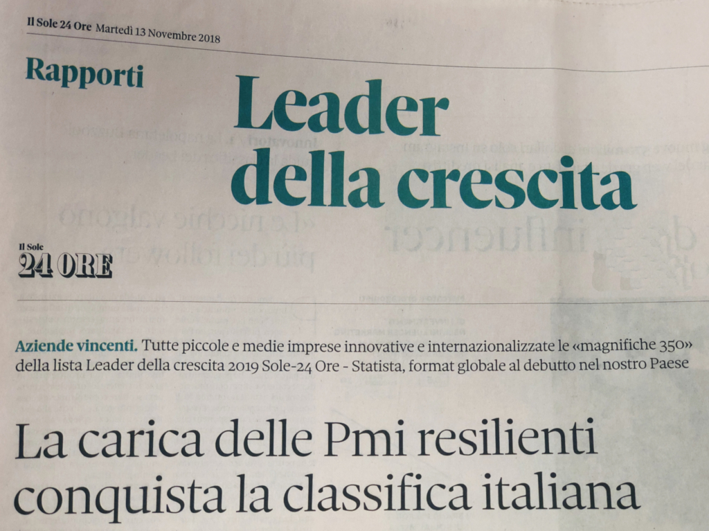 Leader della Crescita 2019 | Lenovys